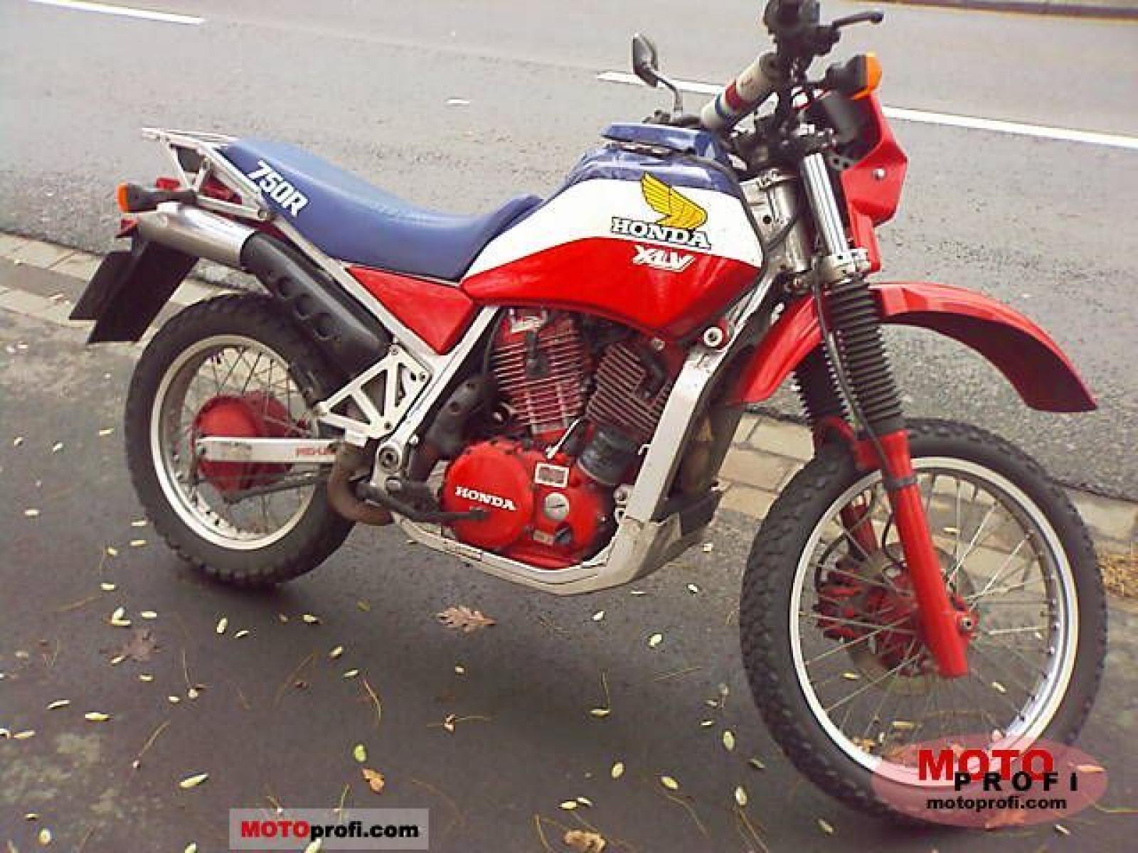 1985 Honda XLV750R Moto ZombDrive COM